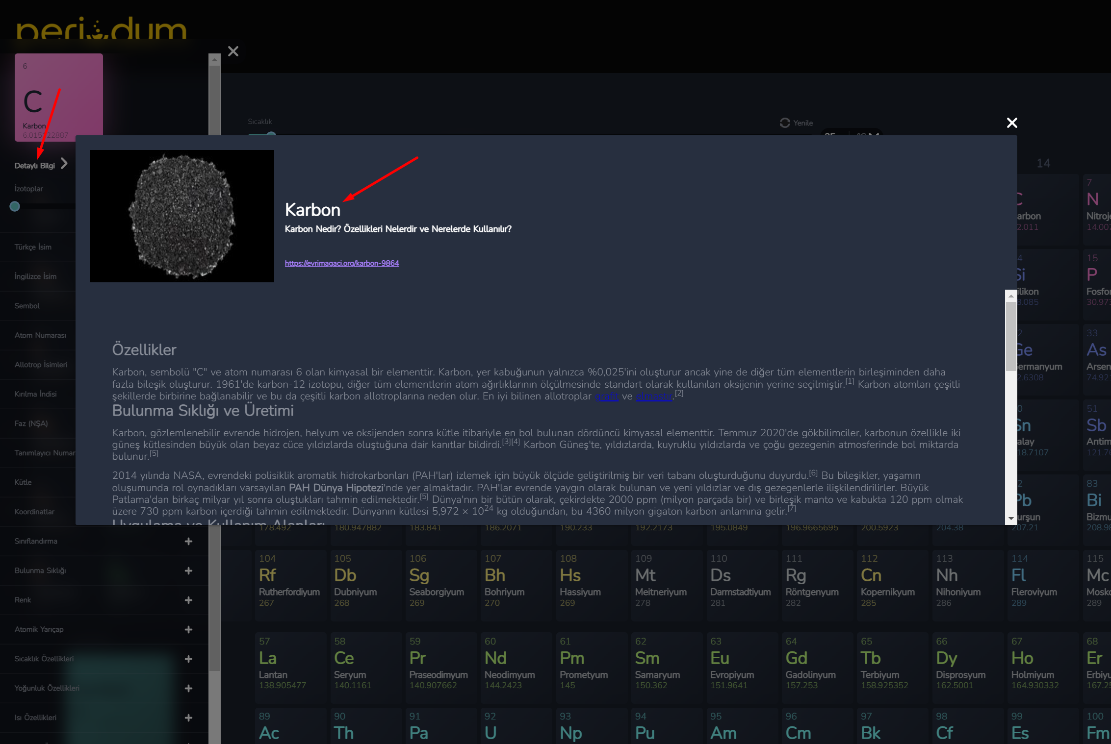 Periodum: Türkiye'nin Periyodik Tablosu Şimdi Yayında! - Evrim Ağacı